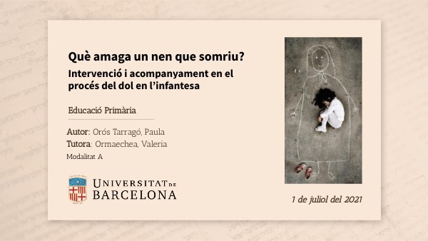 TFG Intervenció i acompanyament en el procés del dol | Genially