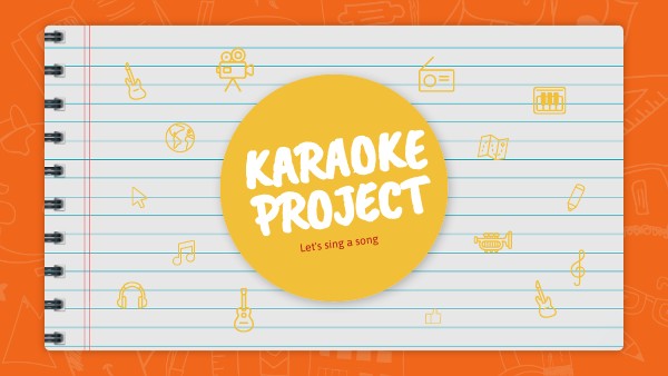Karaoke project for students | Genially