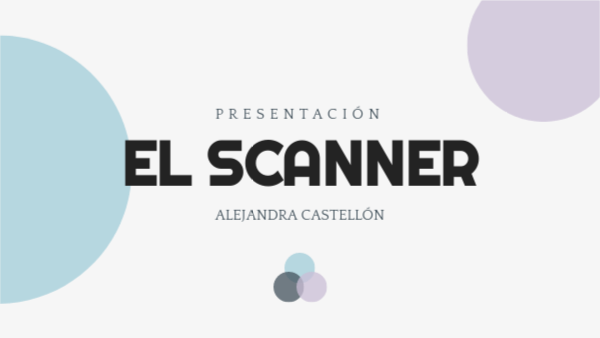 El scanner | Genially