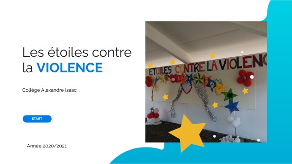 Les étoiles contre la violence