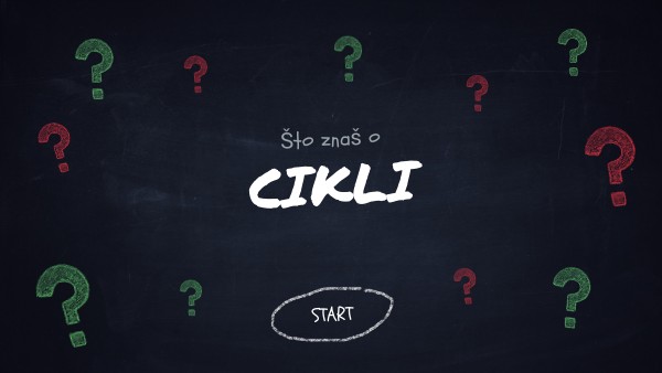 Što znaš o cikli | Genially