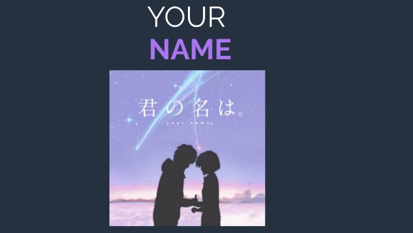 YOUR NAME