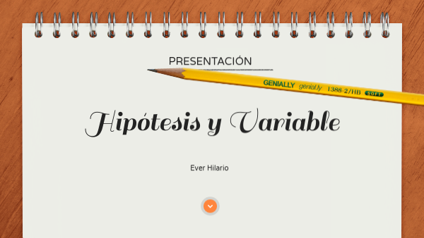 Hipótesis y