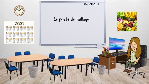 Le poste de taillage | Genially