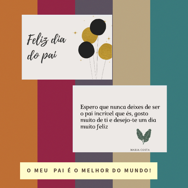 FELIZ DIA DO PAI!