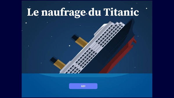 Naufrage Titanic | Genially