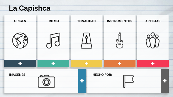 Capishca musica | Genially