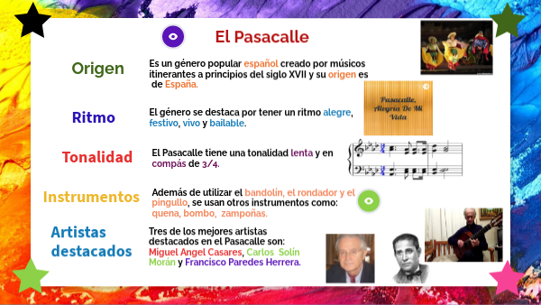Infografía (Pasacalle) | Genially