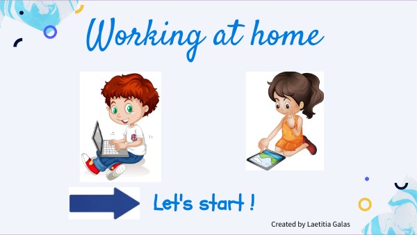 6è - 2022 - at home Teacher's assistant | Genially