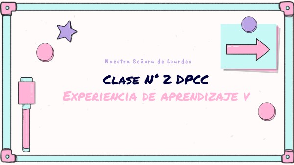 2° Clase Proyecto 5 DPCC | Genially