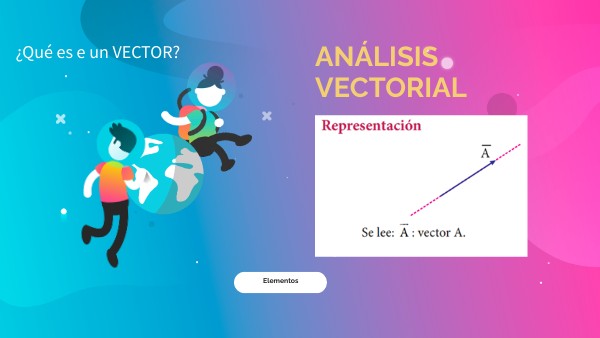 Análisis vectorial