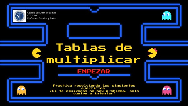 Trivia tablas de multiplicar 4º | Genially