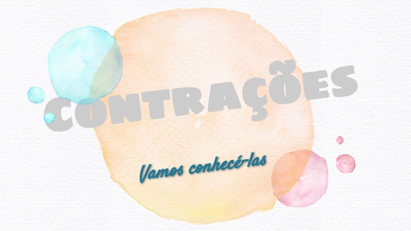 Contrações | Genially