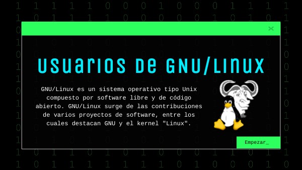 Usuarios de GNU/Linux | Genially