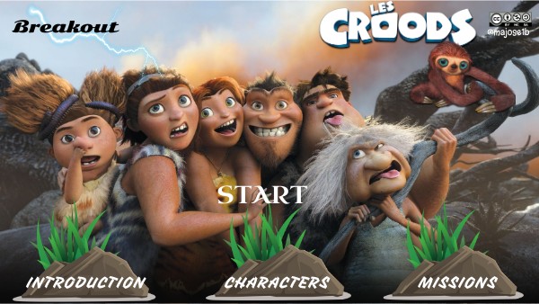 BreakOut "The Croods Rights and responsibilities THIRD GRADE | Genially