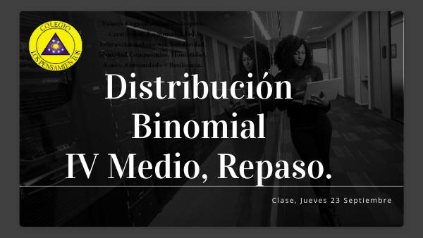 IV medio Repaso Binomial. | Genially
