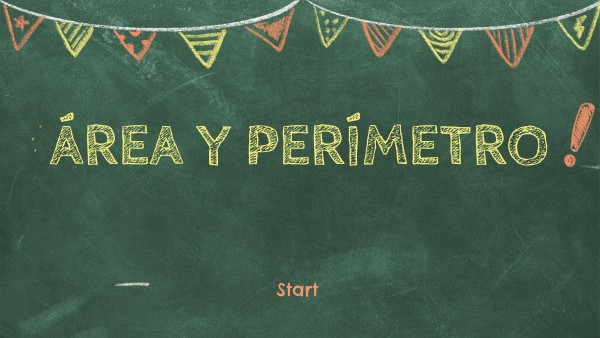 Actividad área y perímetros | Genially