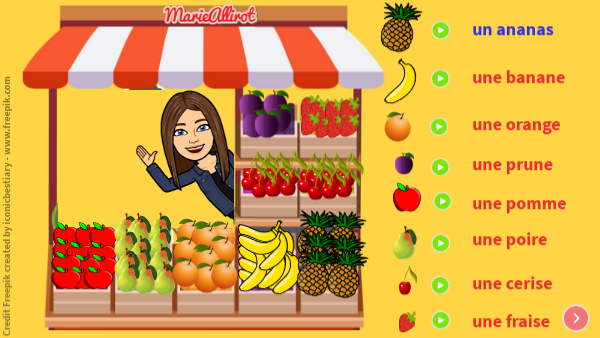 market fruit | Genially