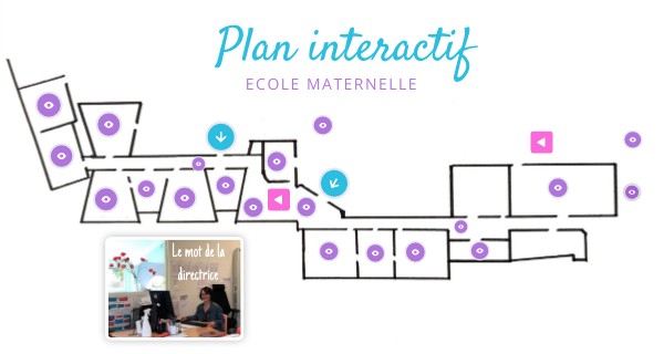 Visite virtuelle école maternelle | Genially