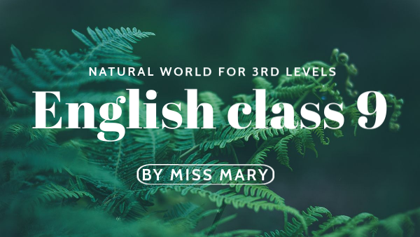 3rd levels Class 9 | Genially
