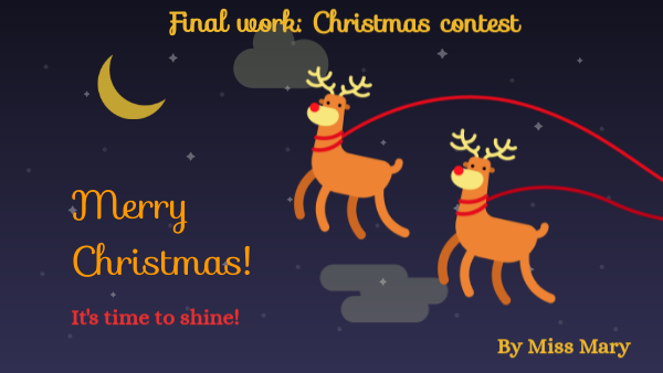 Final work: Christmas contest
