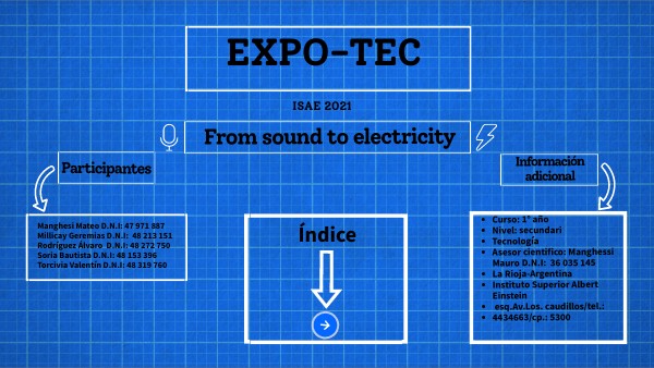 Informe 1° año grupo 1 Expo-tec 2021