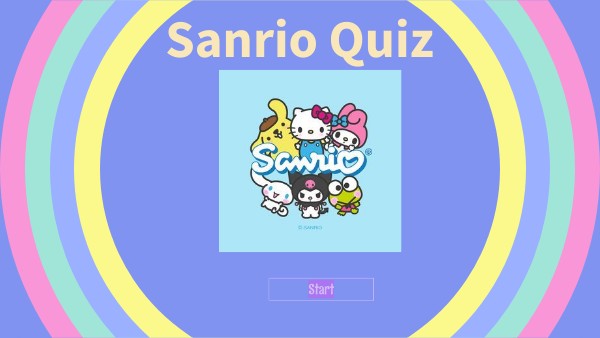 Sanrio Kawaii Quizz | Genially