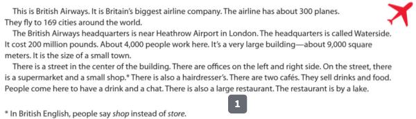 A2 Reading comprehension unit 3 | Genially