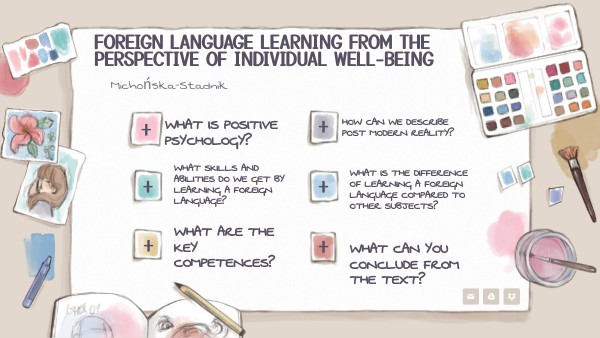 Foreign Language Learning from the Perspective Individual Well-Being