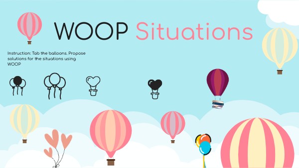 WOOP Situations | Genially