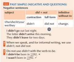 Past simple negative and questions | Genially