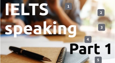 IELTS Speaking Part 1 | Genially