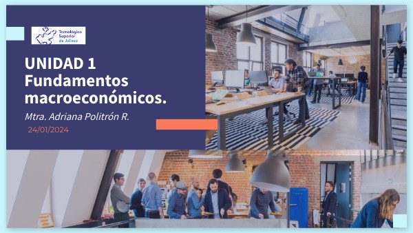 UNIDAD 1. Conceptos fundamentales de macroeconomía. | Genially