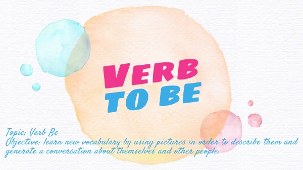 Verb to be | Genially