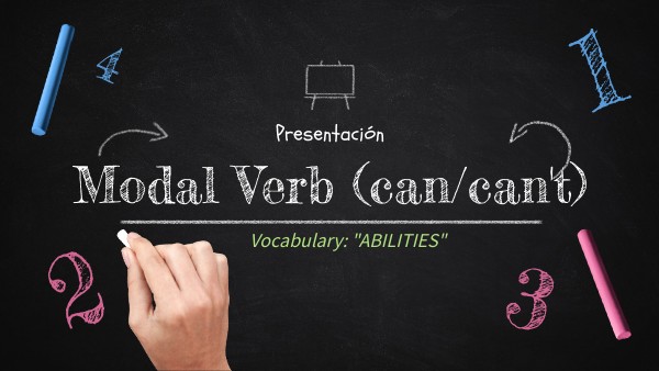 modal verb CAN/CAN'T | Genially