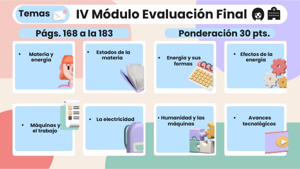 Cuarto- IV MÓDULO EVALUACIÓN FINAL | Genially