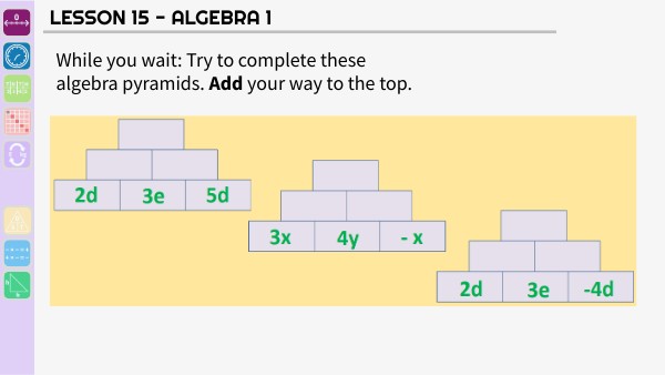 23/24 EHE L15 Yr 11 - Algebra 1