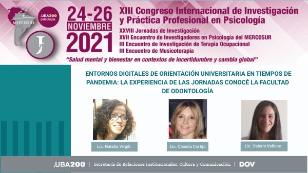 Congreso psicología 2021 | Genially