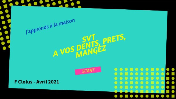 SVT 5e à distance | Genially