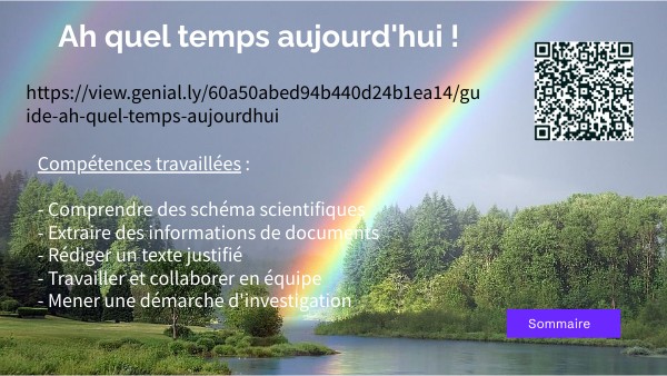 ah quel temps aujourd'hui