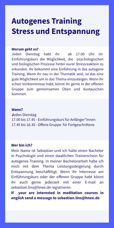 Autogenes Training: Bilder und Farben | Genially