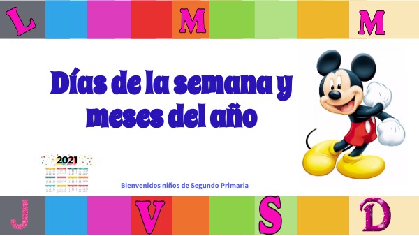 dias de la semana y meses del año | Genially