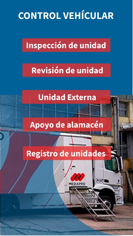 Control Vehícular MEDIA PRO | Genially