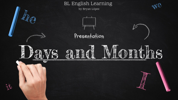 Days and Months | Genially