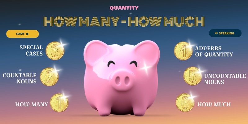 How Many - How Much | Genially