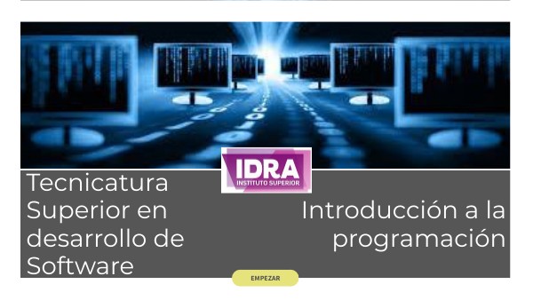 2021 - Introducción a la programación | Genially