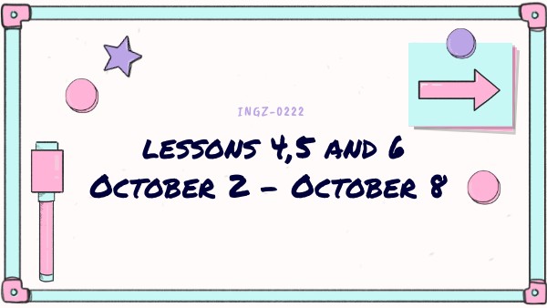 INTERMEDIATE II WEEK 2 INGZ-0222 | Genially