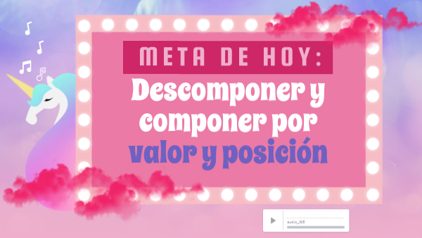 Descomponer por valor y posición | Genially