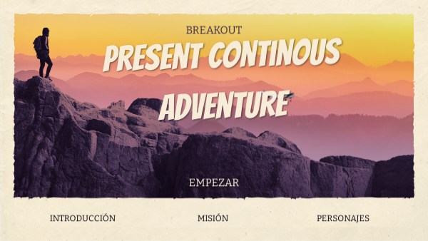 Present continuous | Genially