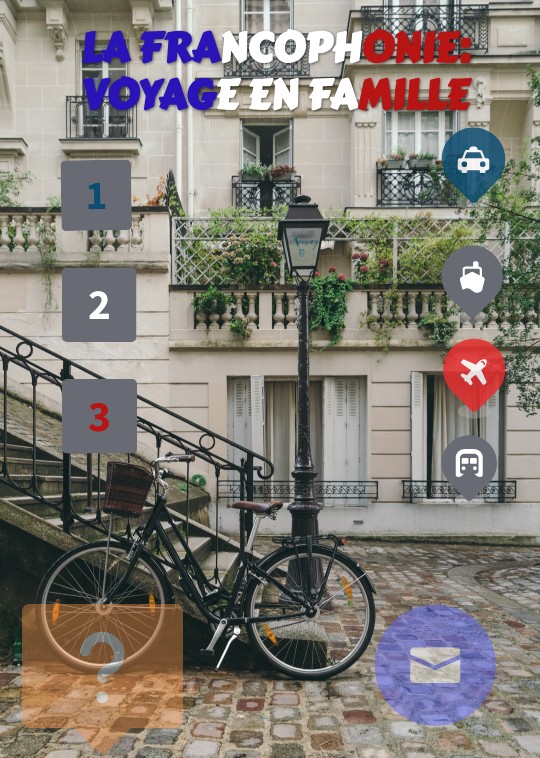 LA FRANCOPHONIE: VOYAGE EN FAMILLE